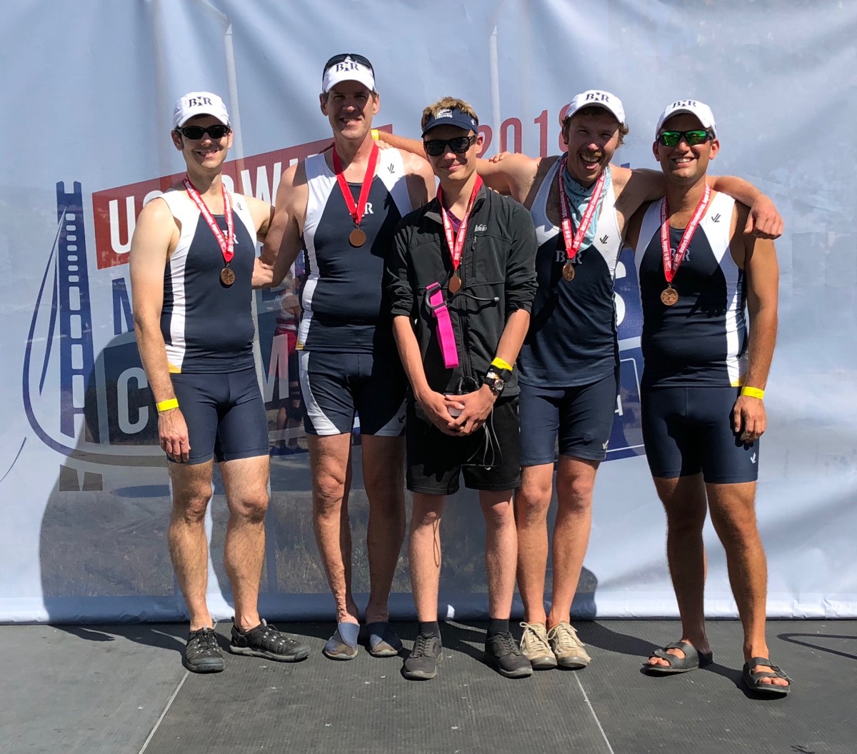 BIR Masters Win Silver and Bronze at Nationals – Bainbridge Island Rowing